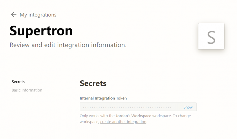 How to get a Notion API key (& How to create a Notion Integration)